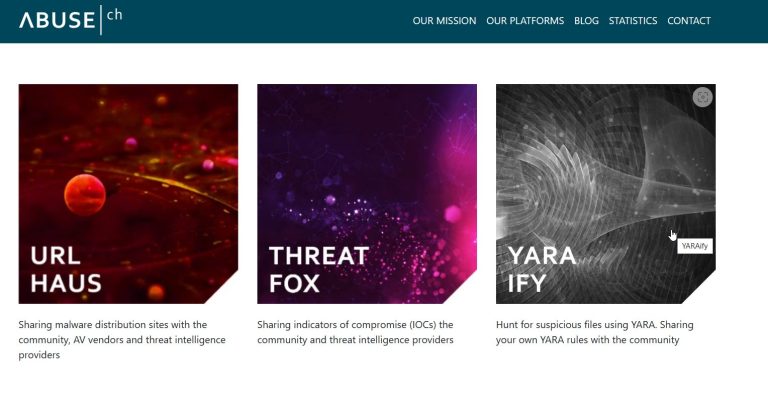 Threat Intelligence Tools – Abuse.ch – NetwerkLABS
