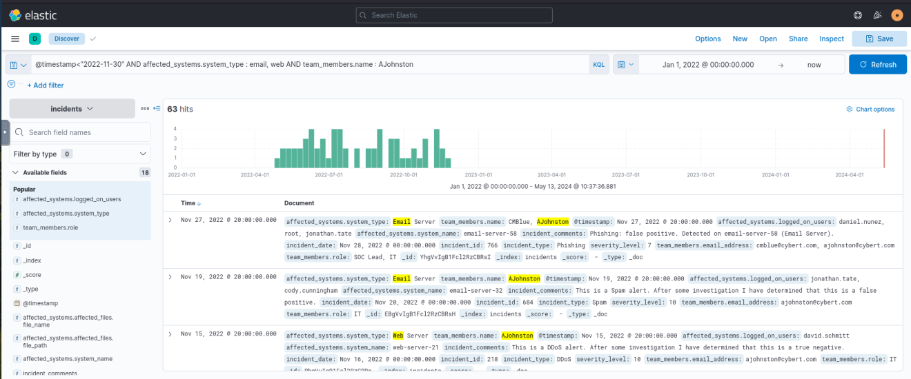 ELASTIC SIEM: Kibana Query Language (KQL) – Netwerk_LABS