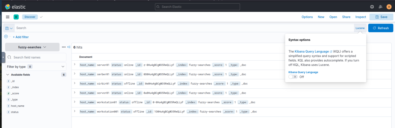 ELASTIC SIEM: Kibana Query Language (KQL) – NetwerkLABS