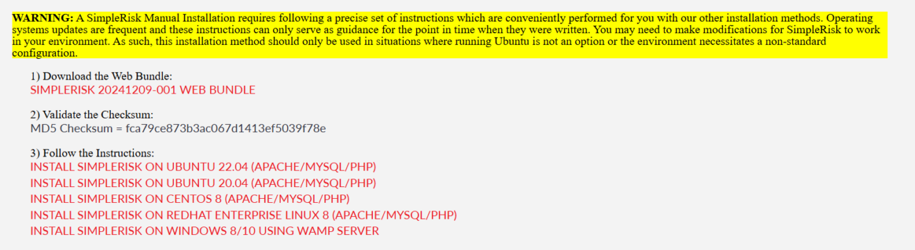 GRC 101: SimpleRisk Core (Community Edition) – NetwerkLABS