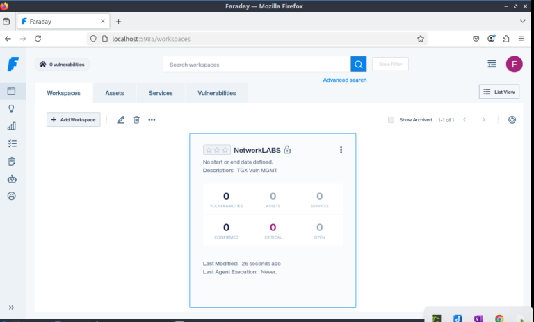 Vulnerability Management: FARADAY – NetwerkLABS