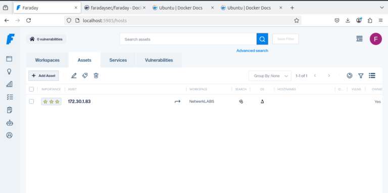 Vulnerability Management: FARADAY – NetwerkLABS