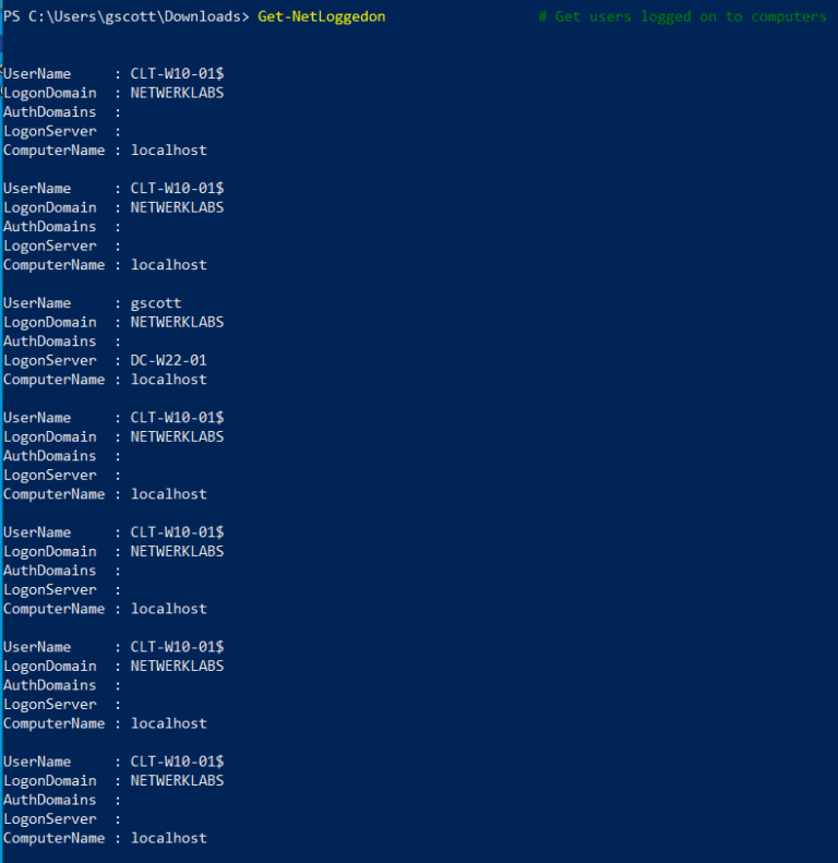 Active Directory Enumeration with PowerView – Netwerk_LABS